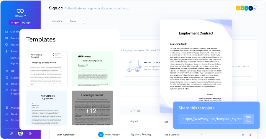 Signature Creator | Sign.cc by 500apps